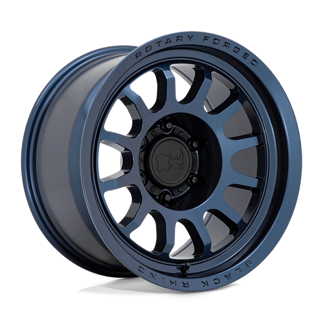 Black Rhino Flow Formed Aluminum Rim BRRPD 17X8.5 6X5.5 MN-BLUE 0MM ...