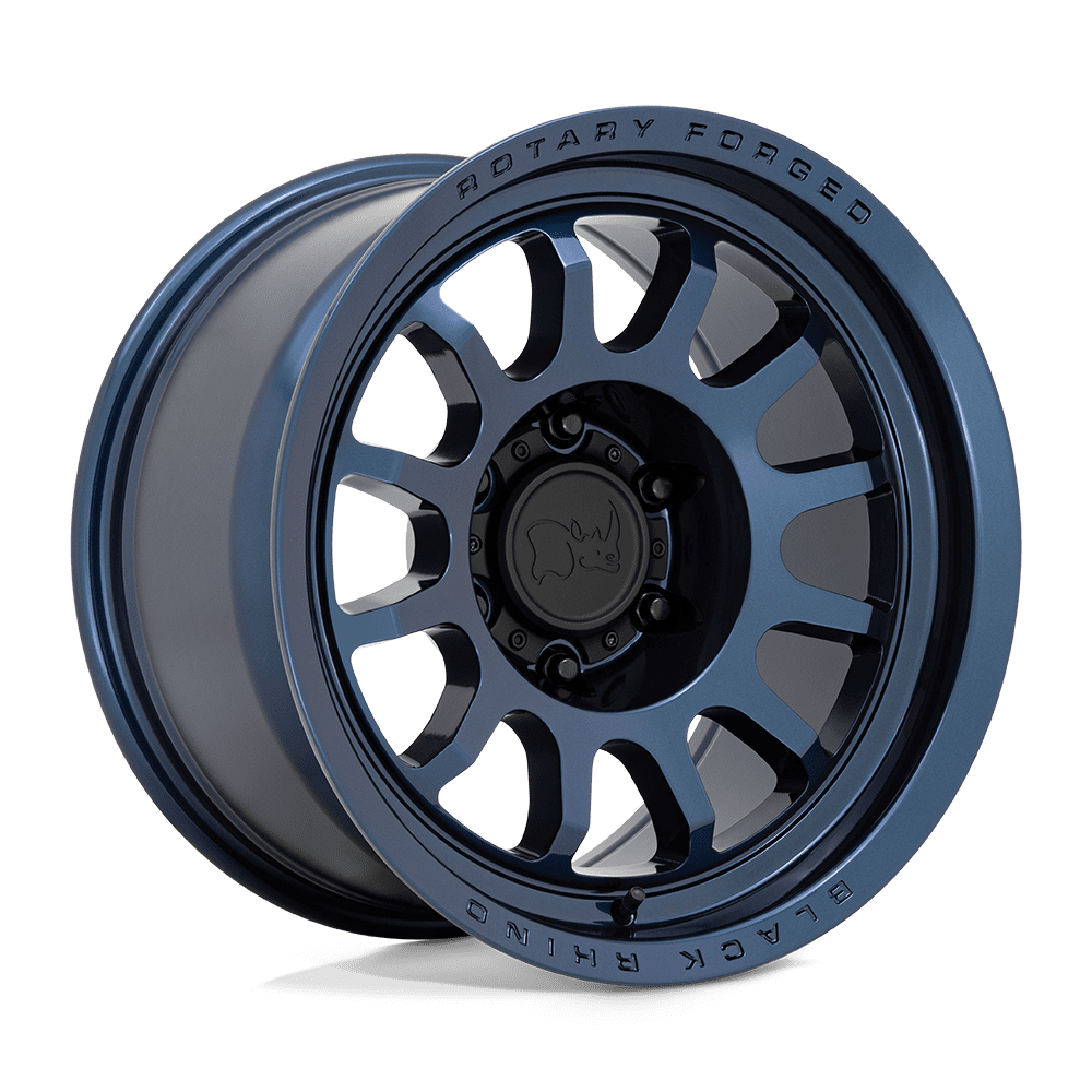 Black Rhino Flow Formed Aluminum Rim BRRPD 17X9.5 6X5.5 MN-BLUE -18MM ...