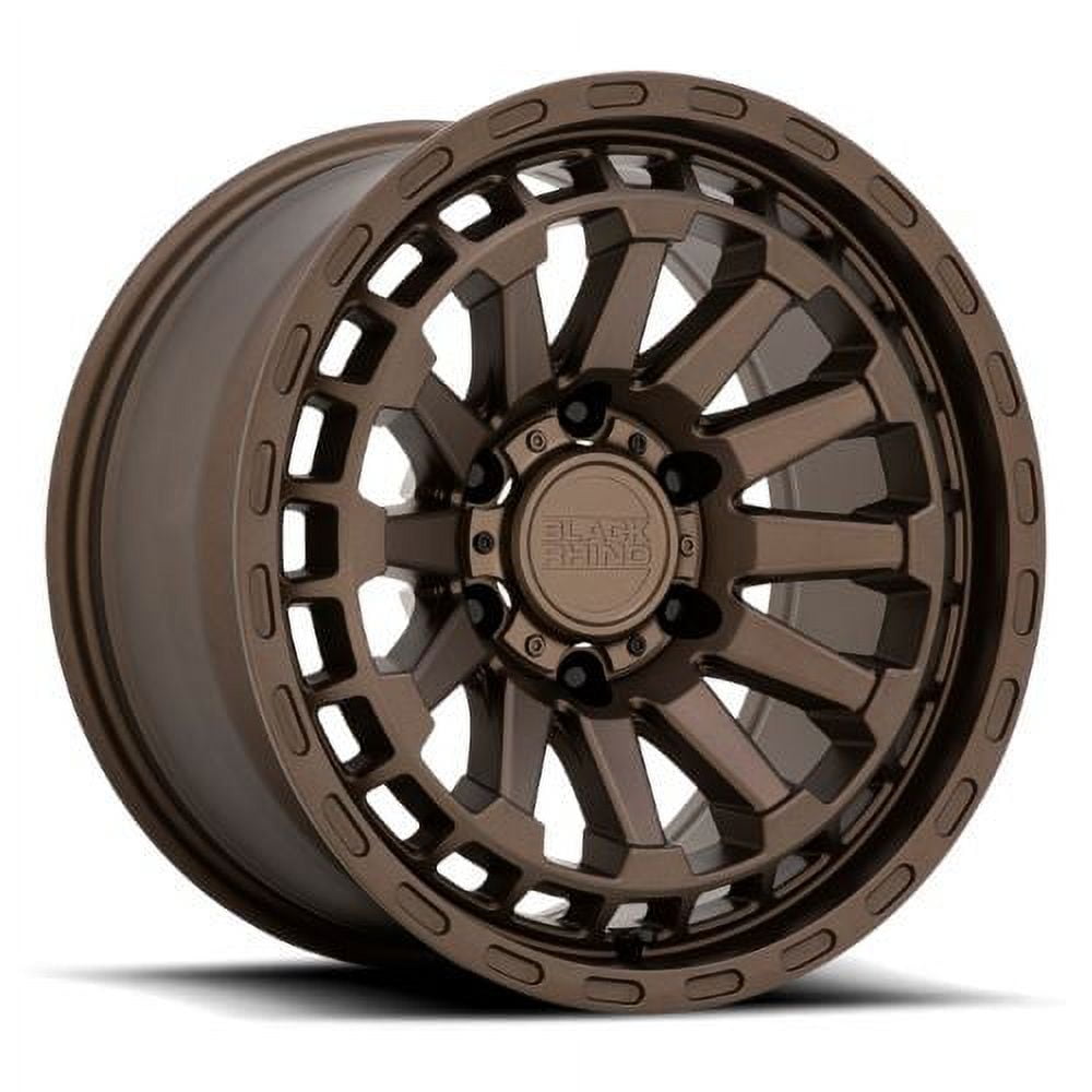 Black Rhino Raid 18X9.5 5X127 2Et 112.1Cb Matte Bronze Wheel - Walmart.com