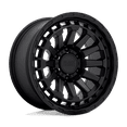 Black Rhino Raid Rims, 18X9.5 6X139.7, 12Et 71.5Cb Matte Black Wheel ...