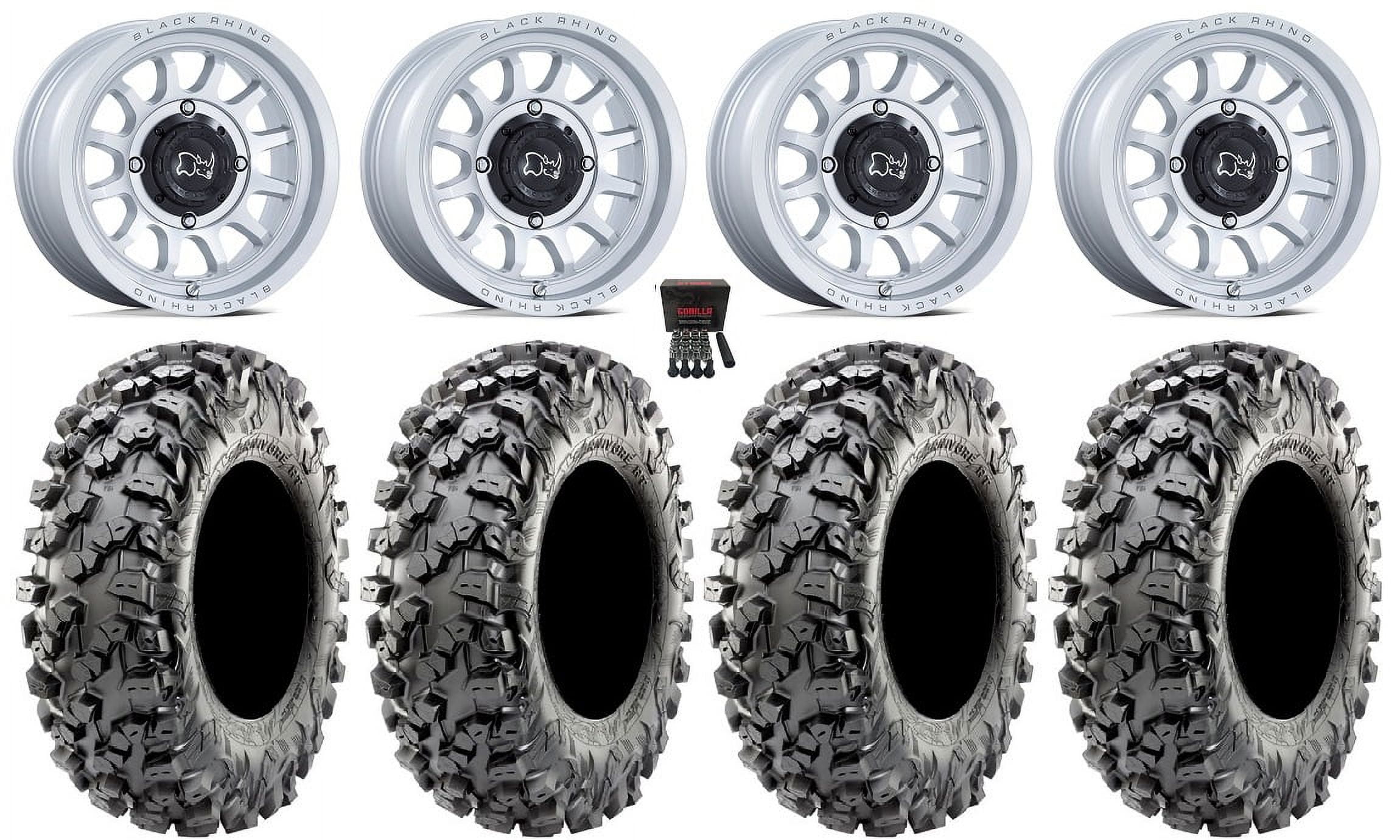 Black Rhino Rapid 14" Wheels Si 30" Carnivore R/T Tires Can-Am ...