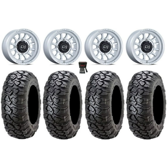 Black Rhino Rapid 14" Wheels Si 31" Ultracross Tires Polaris RZR XP ...