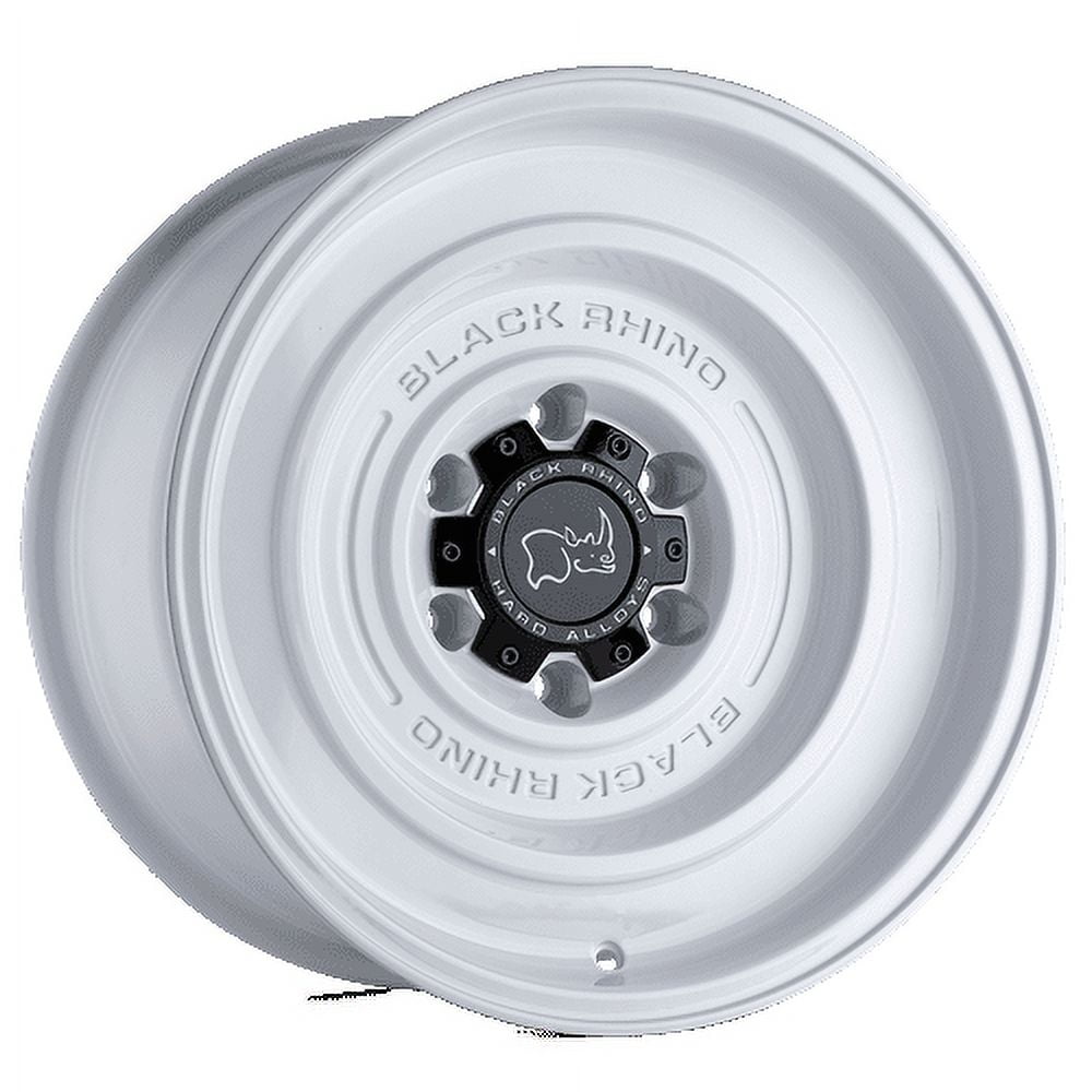 Black Rhino Solid 17X9.5 6X139.7 -12Et 71.5Cb Gloss White Wheel ...