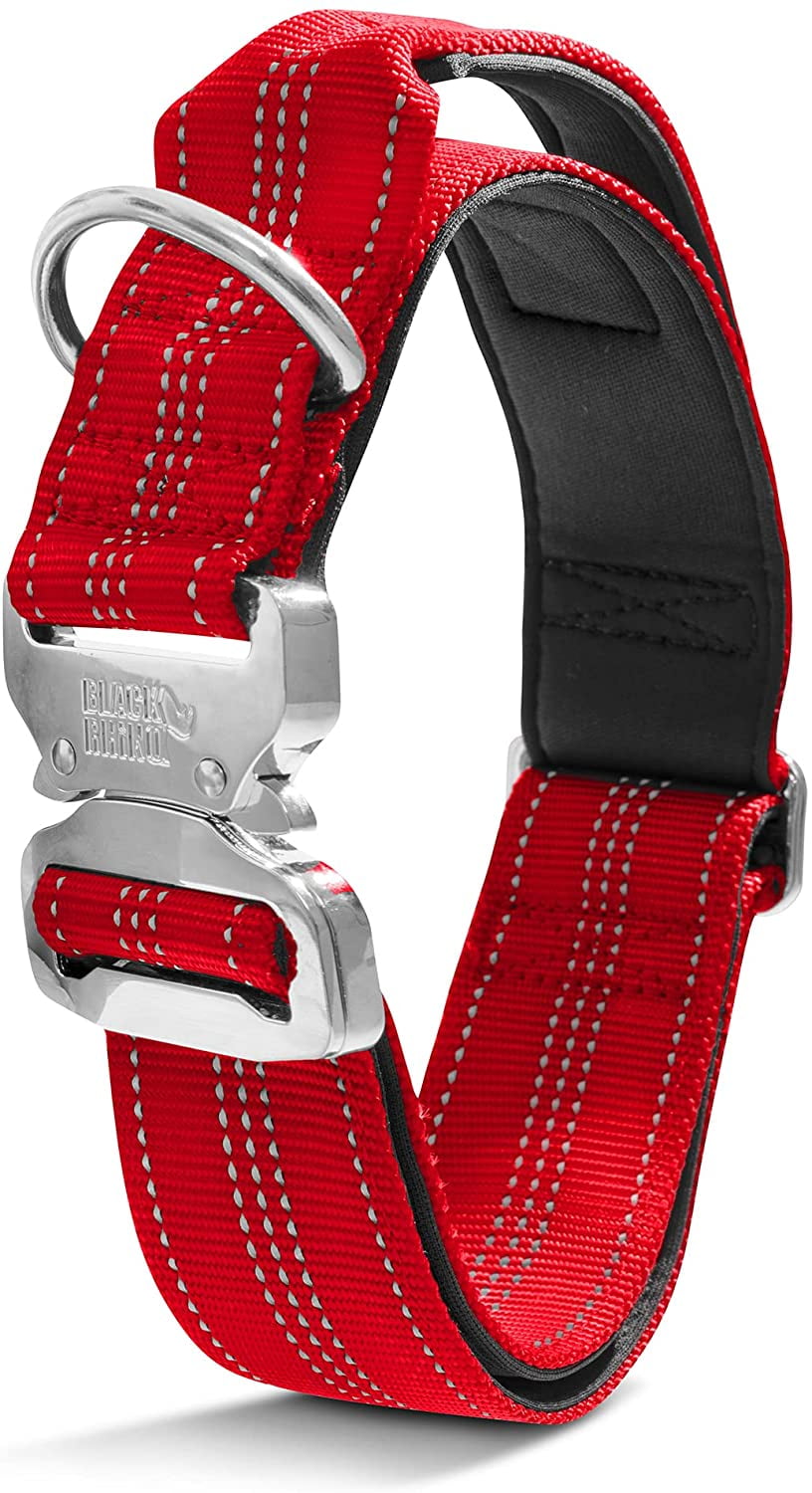 Black Rhino - Tactical Dog Collar Ultra-Soft Neoprene Padded Dog ...