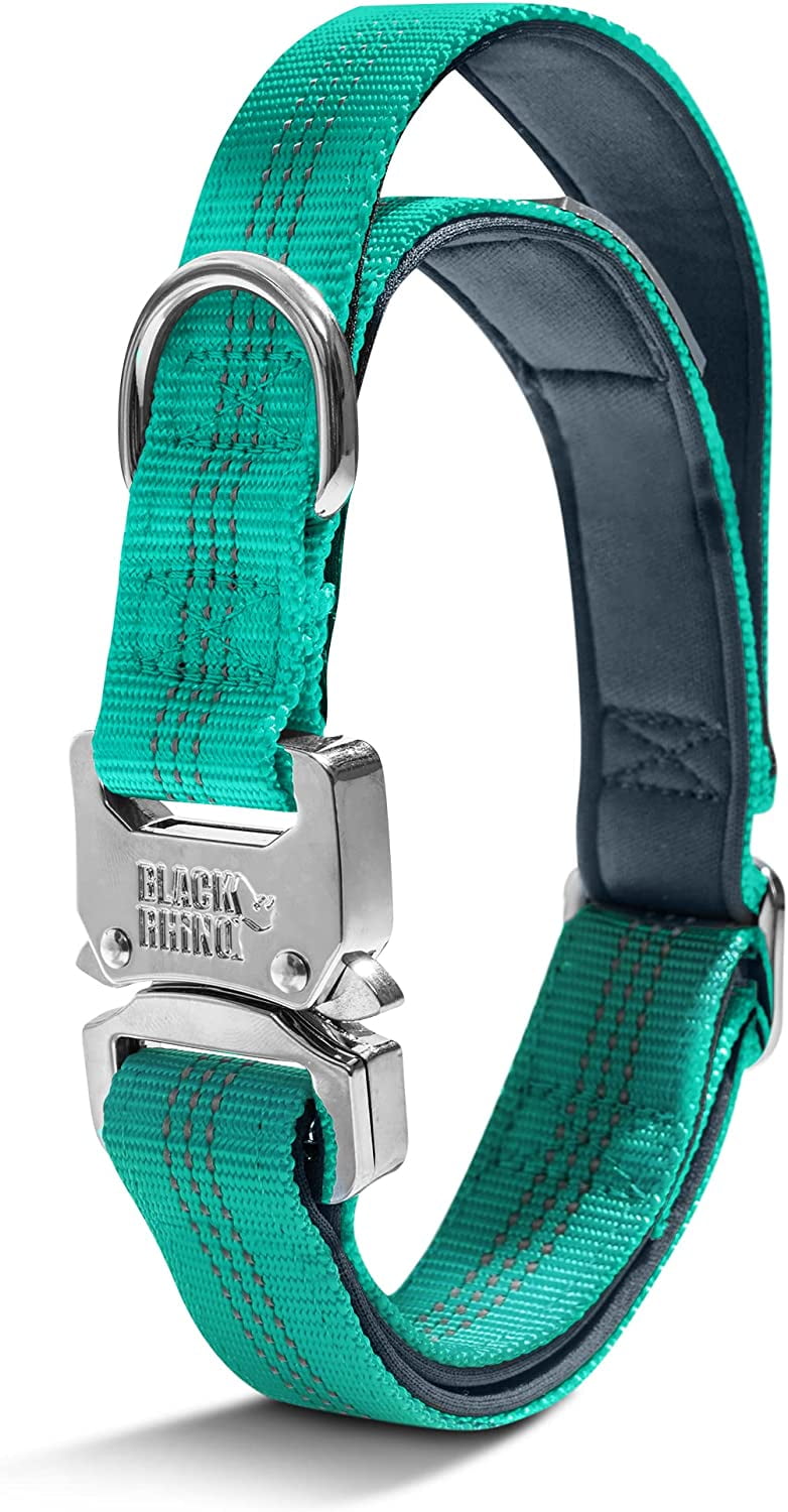 Black Rhino - Tactical Dog Collar Ultra-Soft Neoprene Padded Dog ...