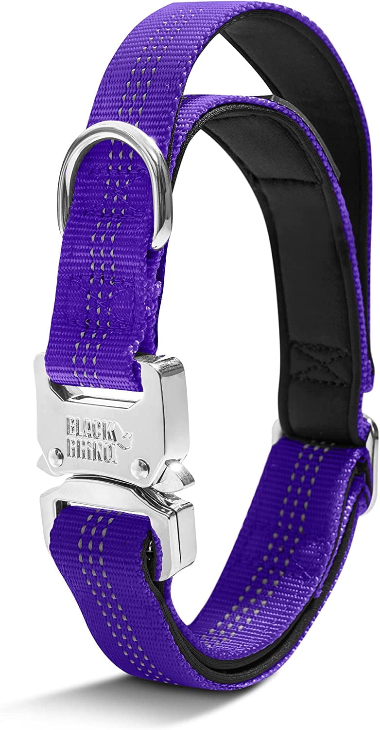 Black Rhino - Tactical Dog Collar Ultra-Soft Neoprene Padded Dog ...