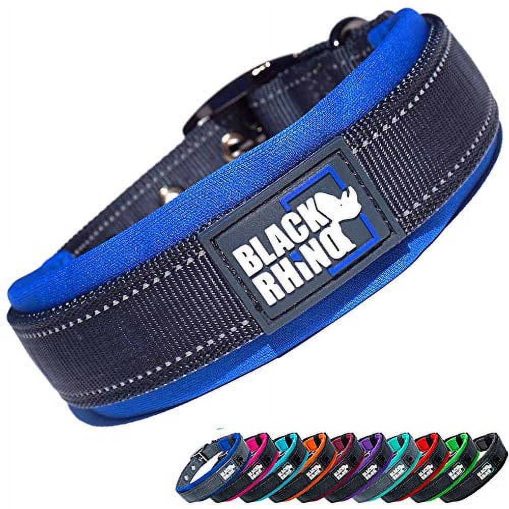 Black Rhino Reflective Comfort Collar for Walking - Durable ...