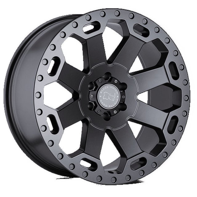 Black Rhino Warlord 17X8 5X127 30Et 76.1Cb Matte Gunmetal Wheel ...