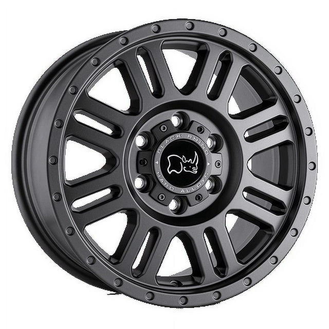 Black Rhino Yellowstone 16X8 6X130 45Et 112.1Cb Matte Gunmetal Wheel ...