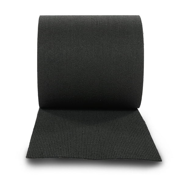 Black Ribbed Bunk Carpet / Marine Boat Trailer Runners / Outdoor - 12 ...