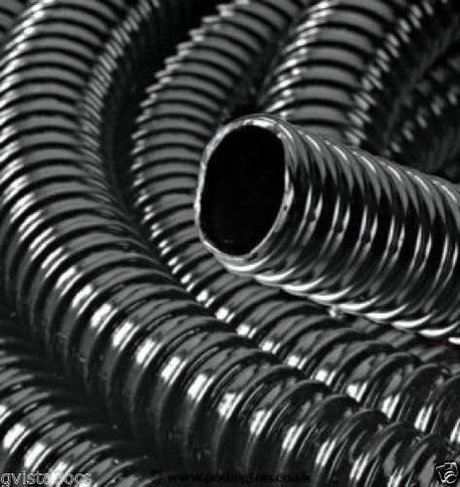 Black Ribbed Kink-Free Spiral Hose 2" Metric Pond Hose - 10Ft - Walmart.com