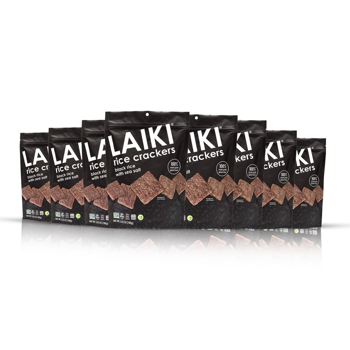 Black Rice Crackers - Gluten Free Snacks - Deliciously Light and Airy ...
