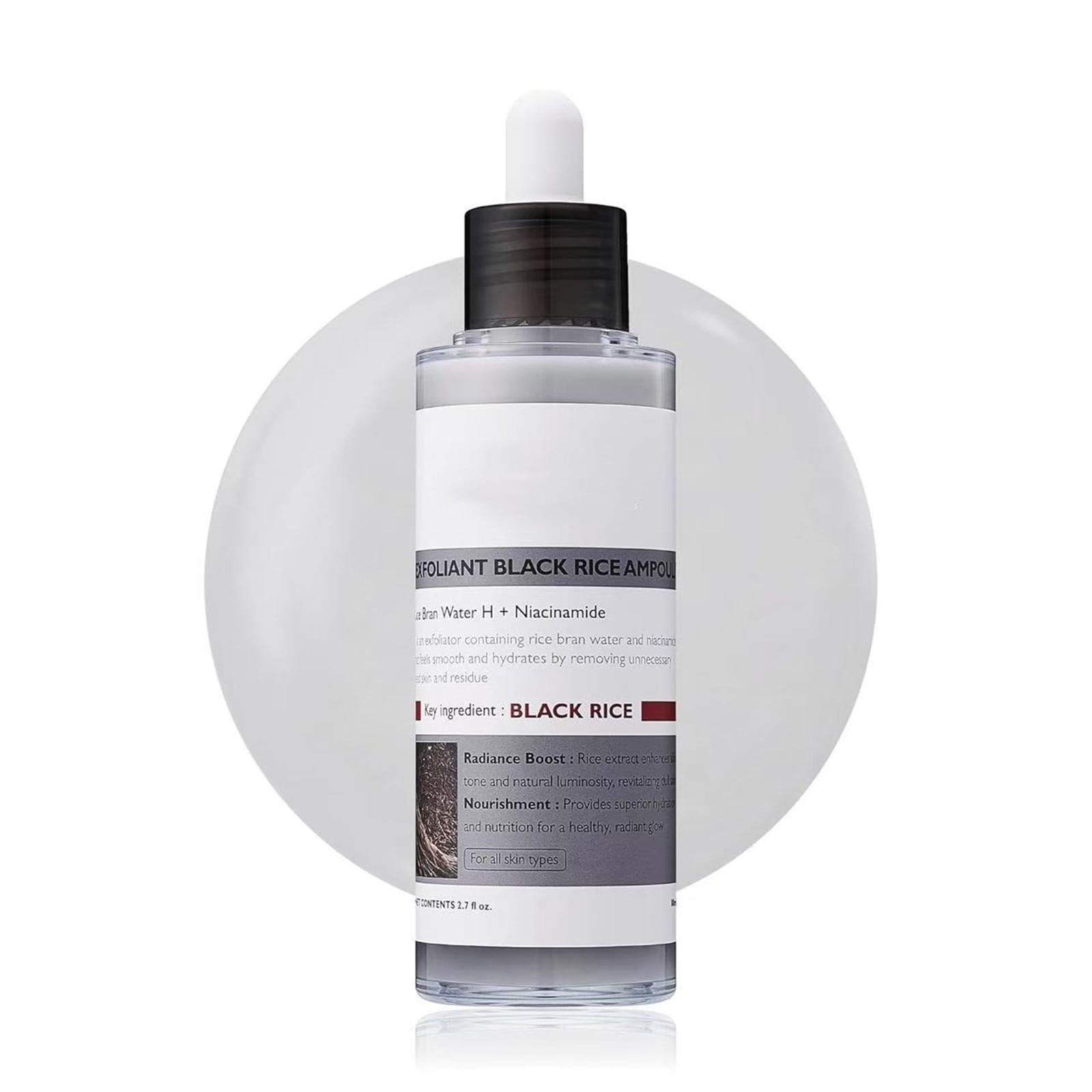 Black Rice Exfoliating Gentle Oily Skin Control Exfoliating Face and ...