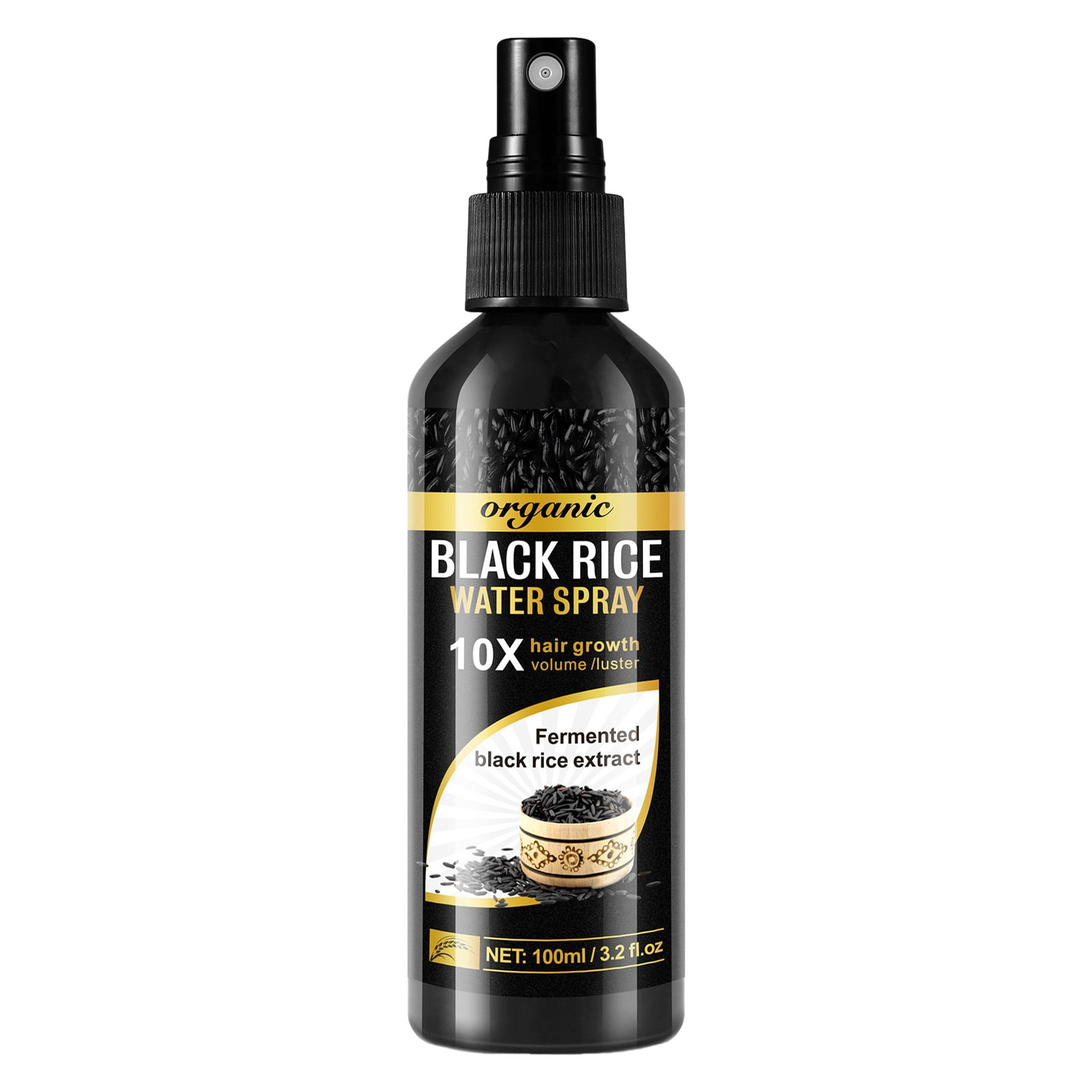 Black Rice Hair Spray 100Ml for Nourishing Moisturizing & Smoothening ...