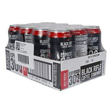 Black Rifle® Rich Mocha Espresso 300mg Triple Shot Iced Coffee Can ...