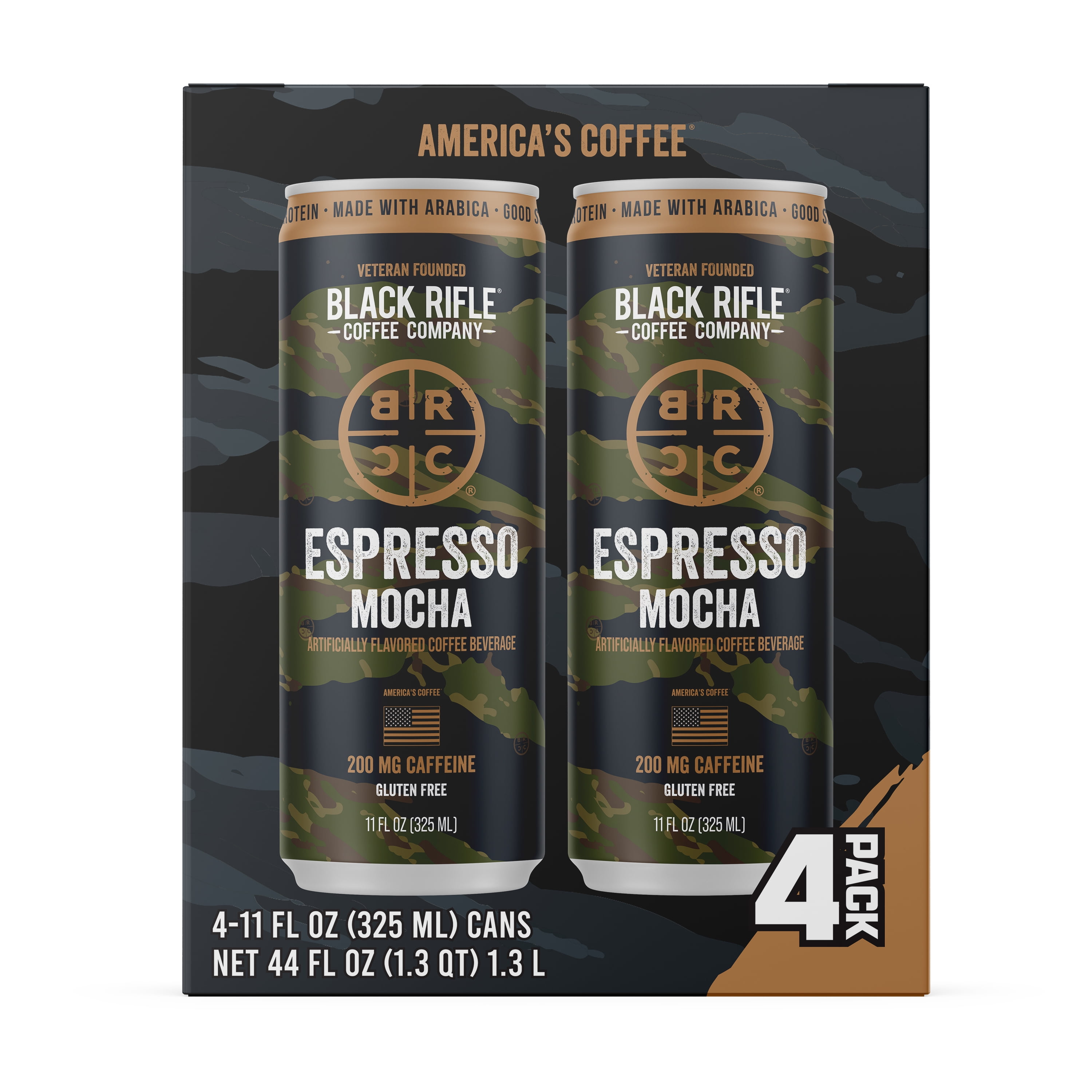 Black Rifle Coffee Company Iced Espresso Mocha, Ready to Drink for ...
