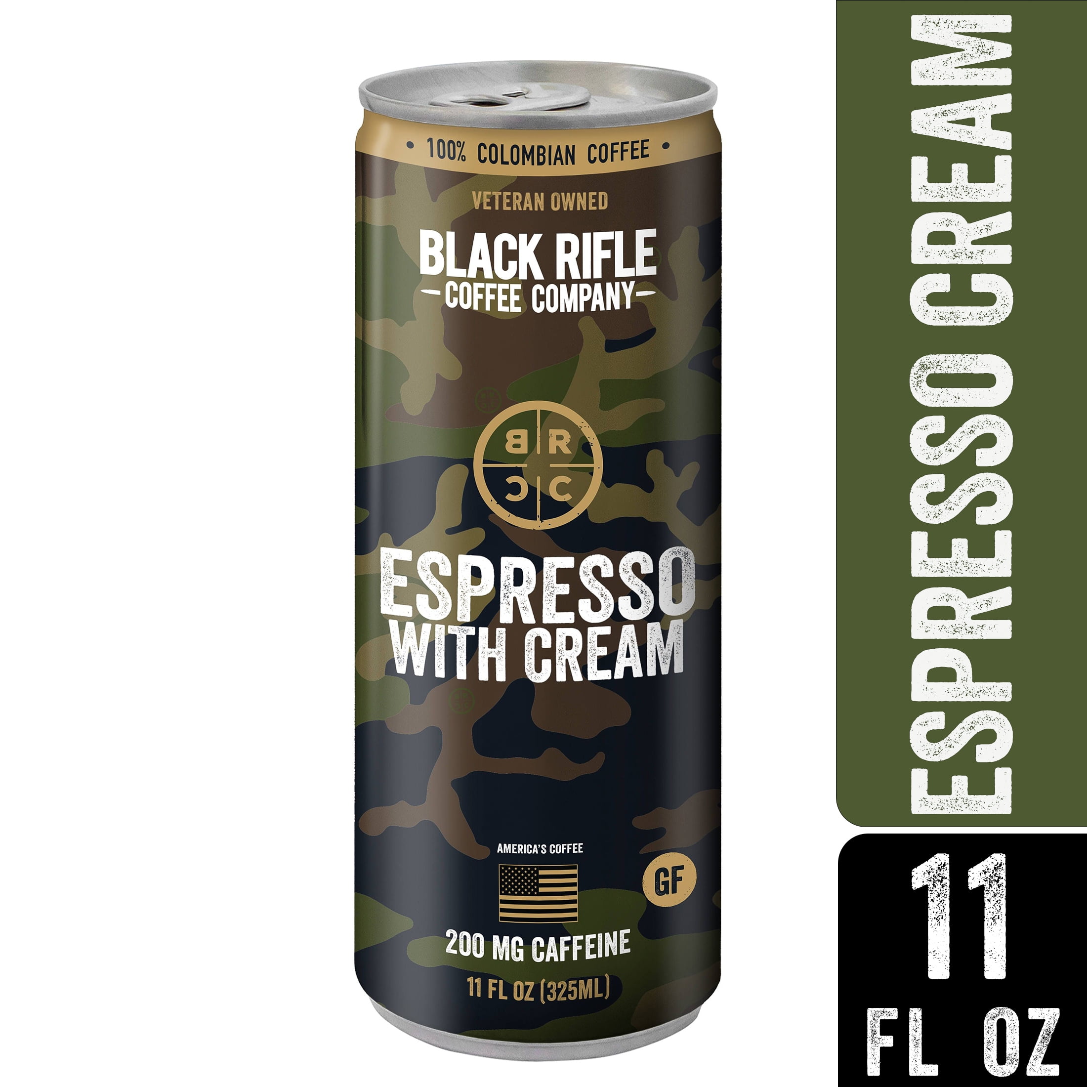 Black Rifle Coffee Company Ready-to-Drink, Iced Espresso with Cream ...
