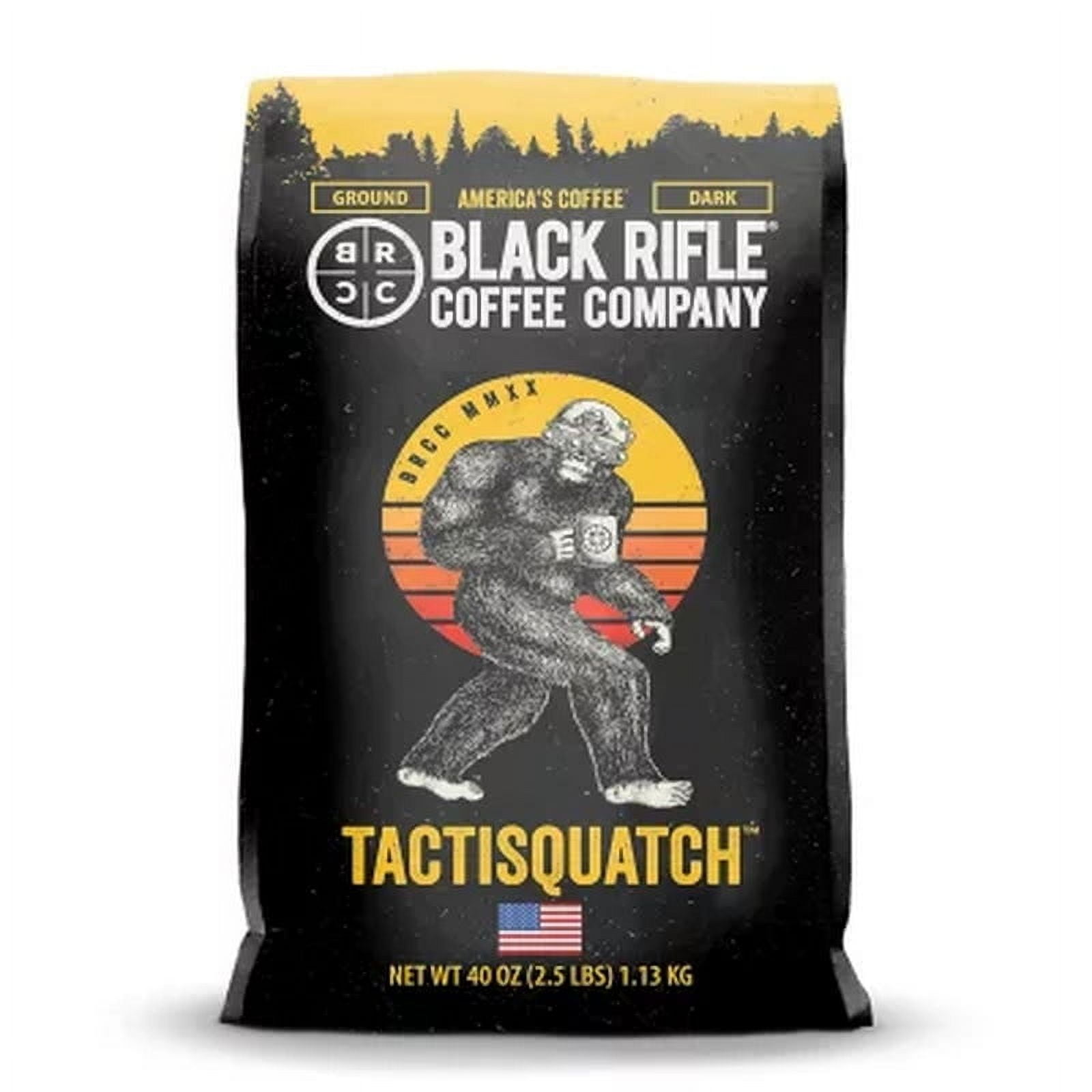 Black Rifle Coffee Company Tactisquatch, Dark Roast Ground 40 Oz ...
