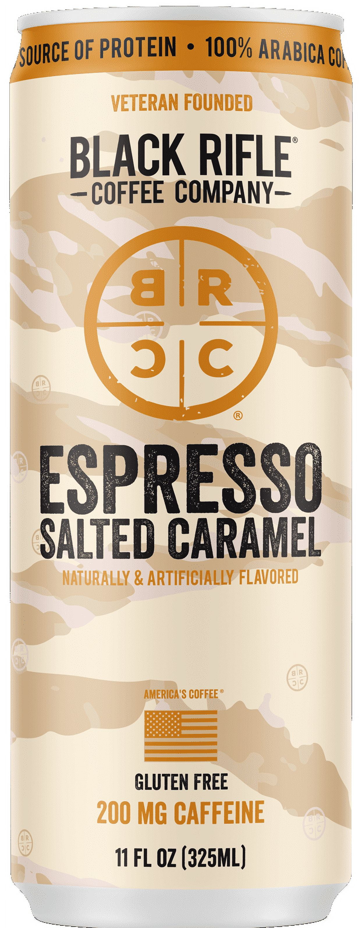 Black Rifle Coffee Company Ready-to-Drink Iced Espresso Salted Caramel ...