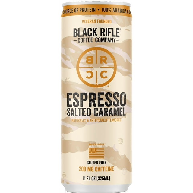 Black Rifle Coffee Company Ready-to-Drink Iced Espresso Salted Caramel ...