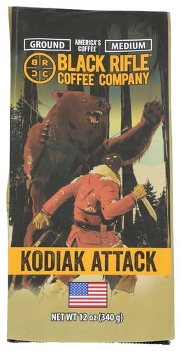 Black Rifle Coffee Ground Medium Kodiak Attack 12 oz (Pack Of 6 ...