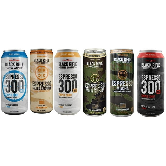Black Rifle Coffee Cans