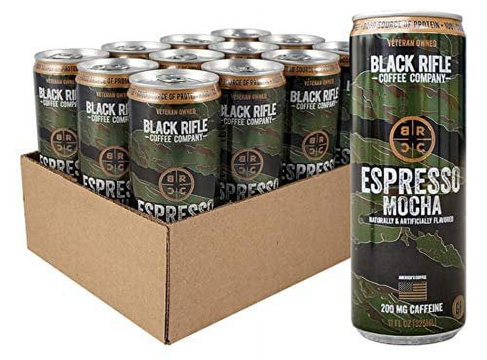 Black Rifle Coffee Co. Ready To Drink Mocha Espresso, 12 Count 11 fl oz ...