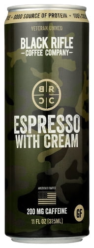 Black Rifle Coffee Ready to Drink Espresso Cream 11 fl oz (Pack Of 12 ...
