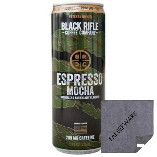 Black Rifle Coffee Ready to Drink Espresso Mocha Coffee Flavor ...