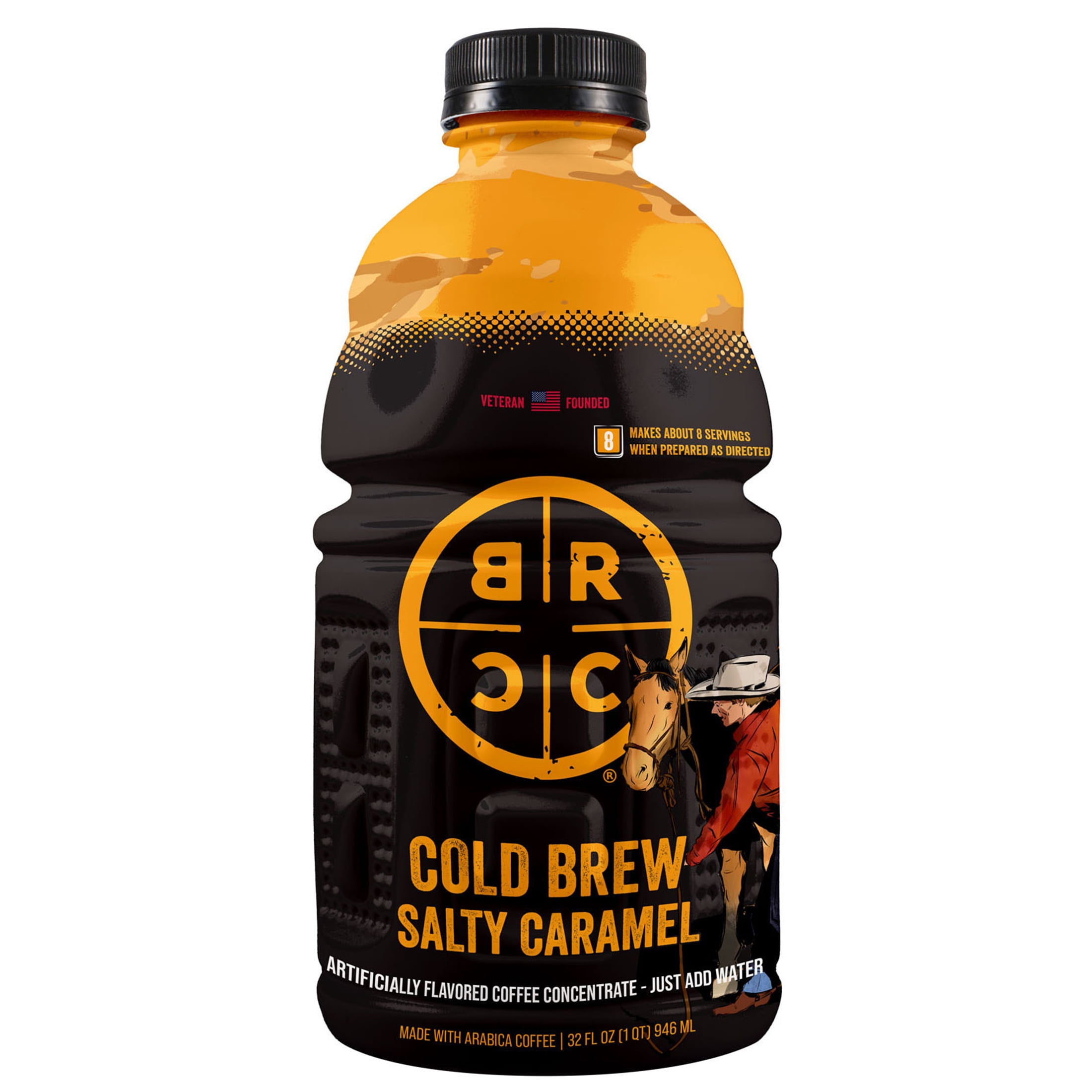 Black Rifle Coffee Salty Caramel Cold Brew Coffee, Multi-Serve ...