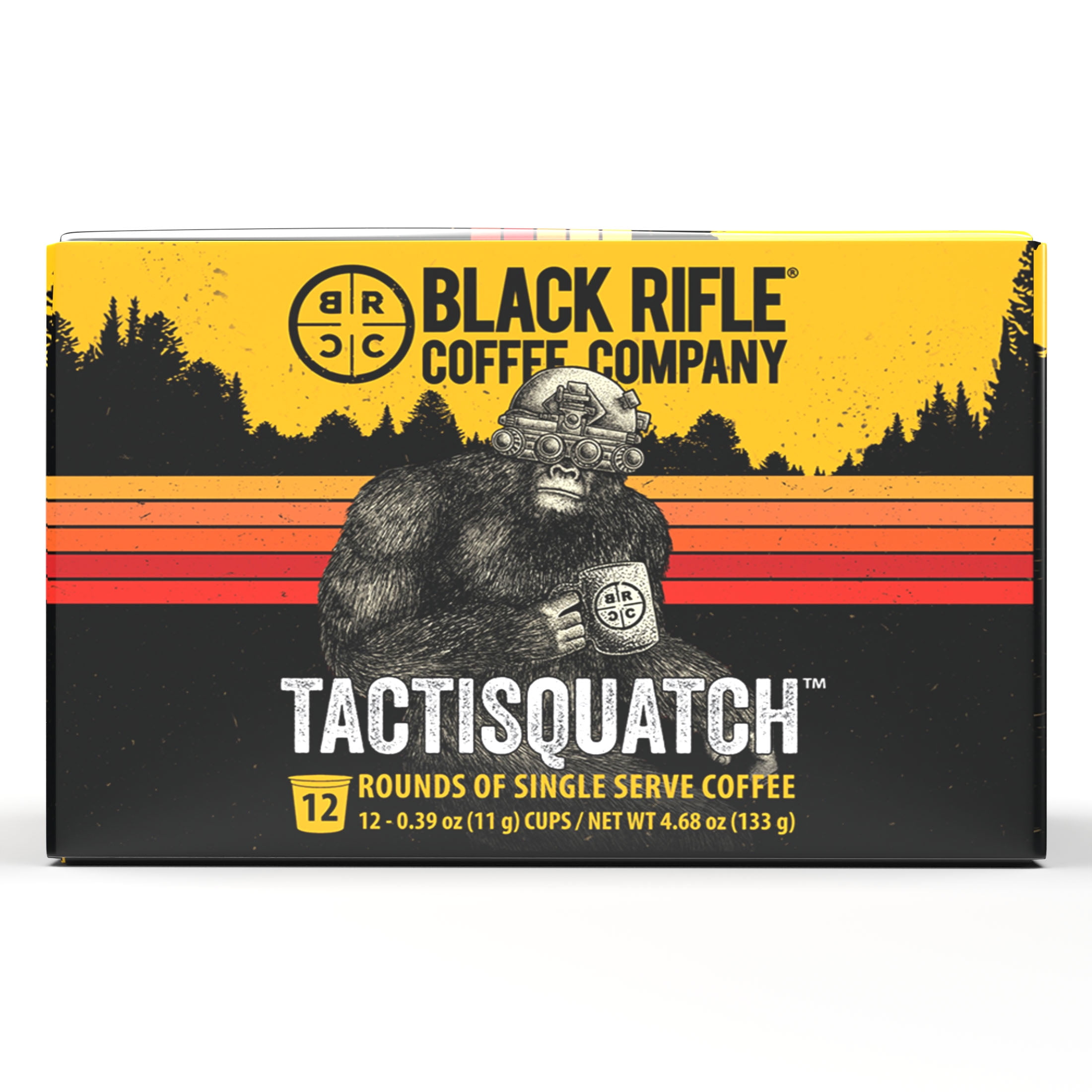 Black Rifle Coffee Tactisquatch K-Cup Pods, Dark Roast, 12 Ct - Walmart.com