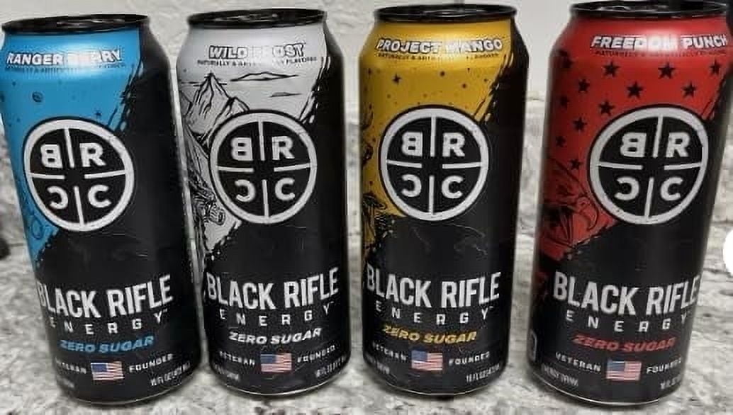 Black Rifle's Sugar Free Energy Drink with Different Flavour - Variety ...