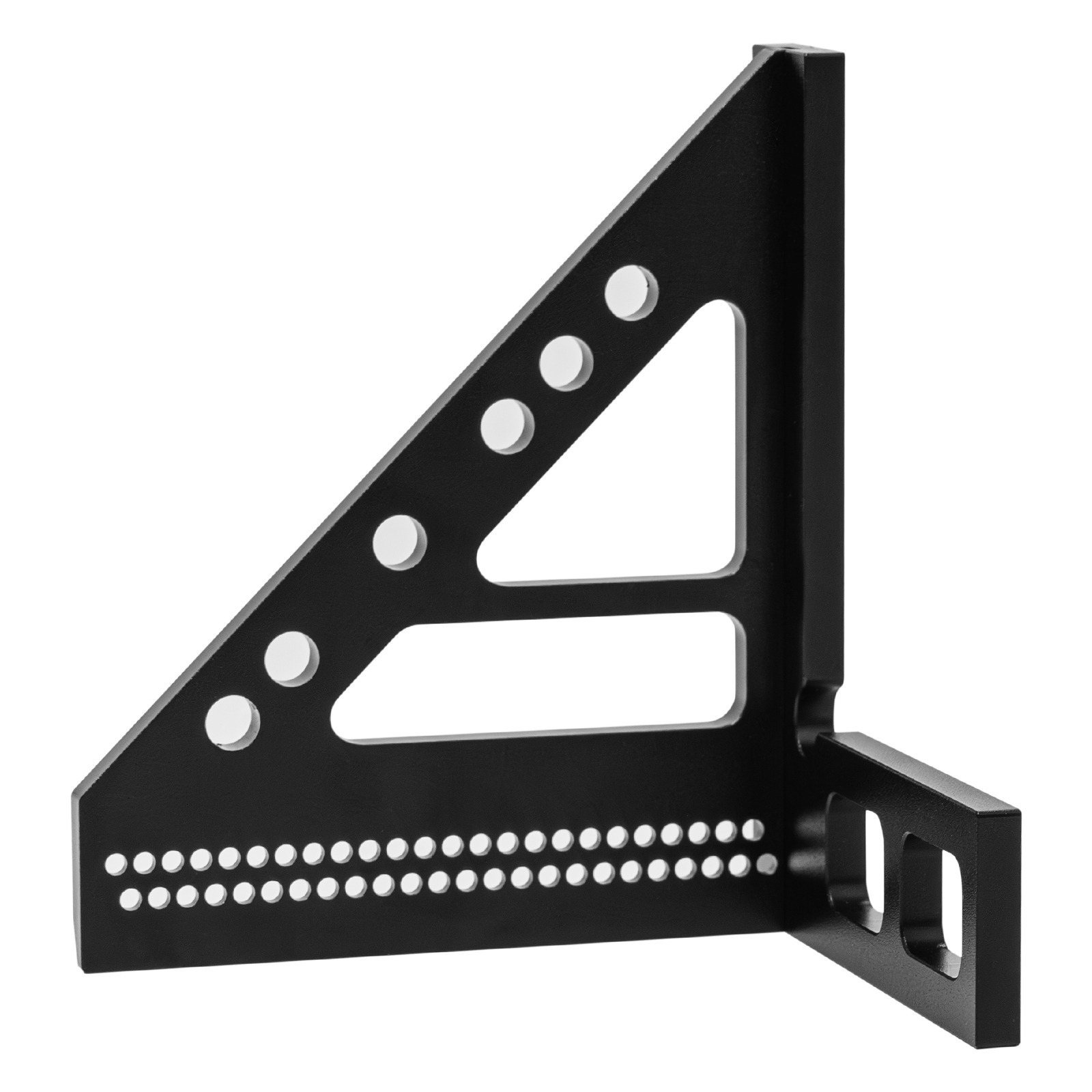 Black Right Angle Ruler, Metal - Walmart.com