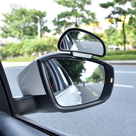 Black-Right-Car Mirror 360 Degree Adjustable Wide Angle Side Rear ...