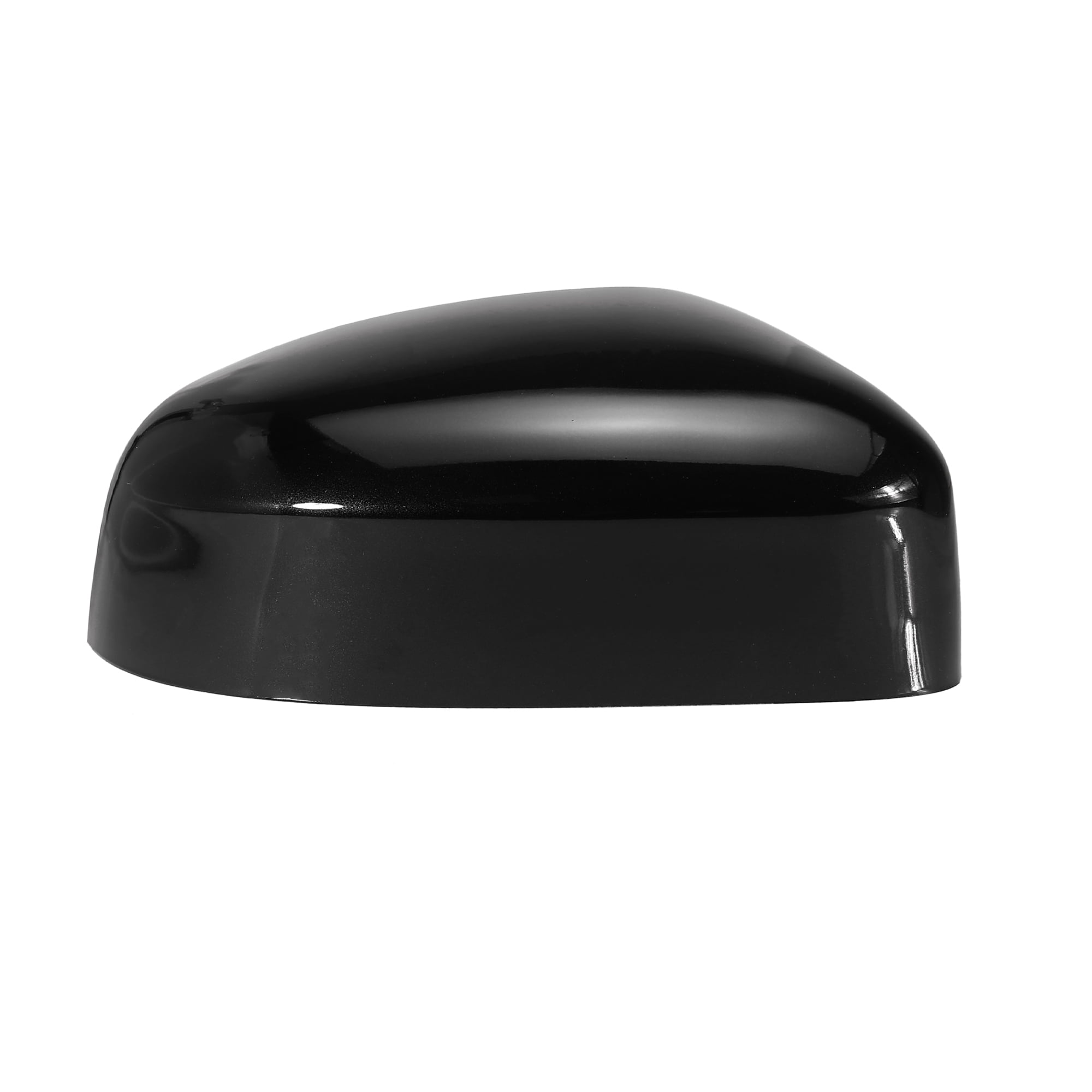 Black Right Side Car Side Door Wing Mirror Cover Rear View Mirror Cap ...