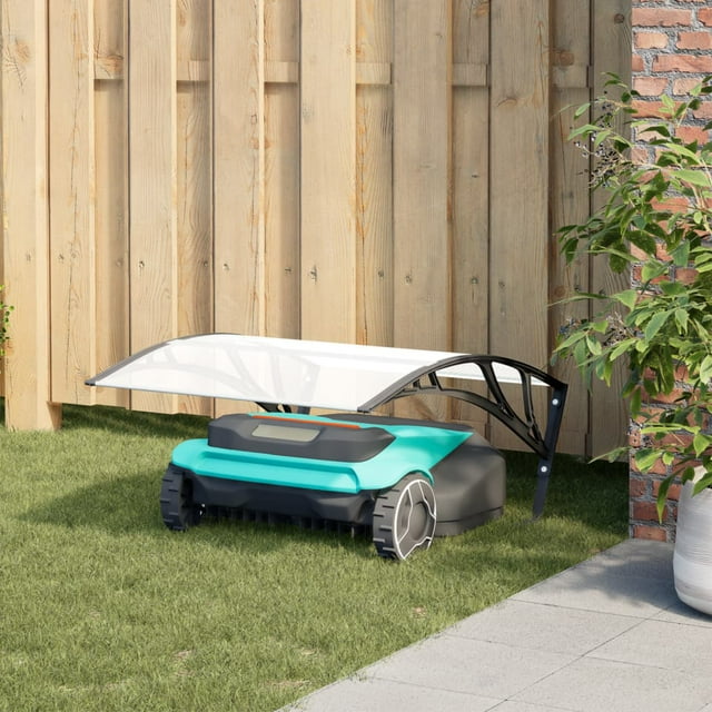 Black Robot Mower Garage - Durable, Weather Resistant, Fits Most ...