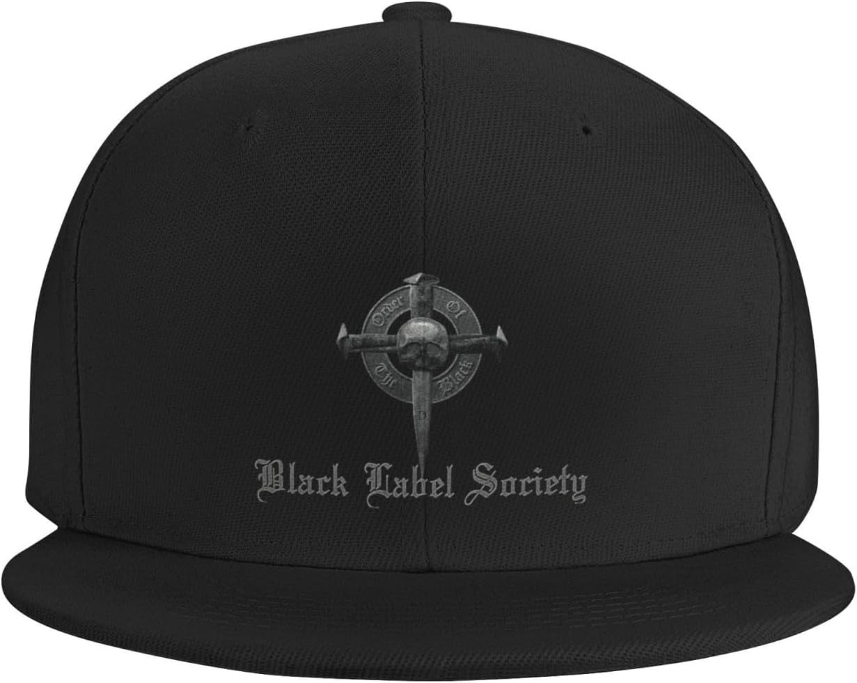 Black Rock Label Man Women's Adjustable Size Baseball Cap Music ...