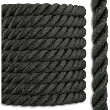 0.375 in. x 500 ft. Poly Yellow Rope - Walmart.com