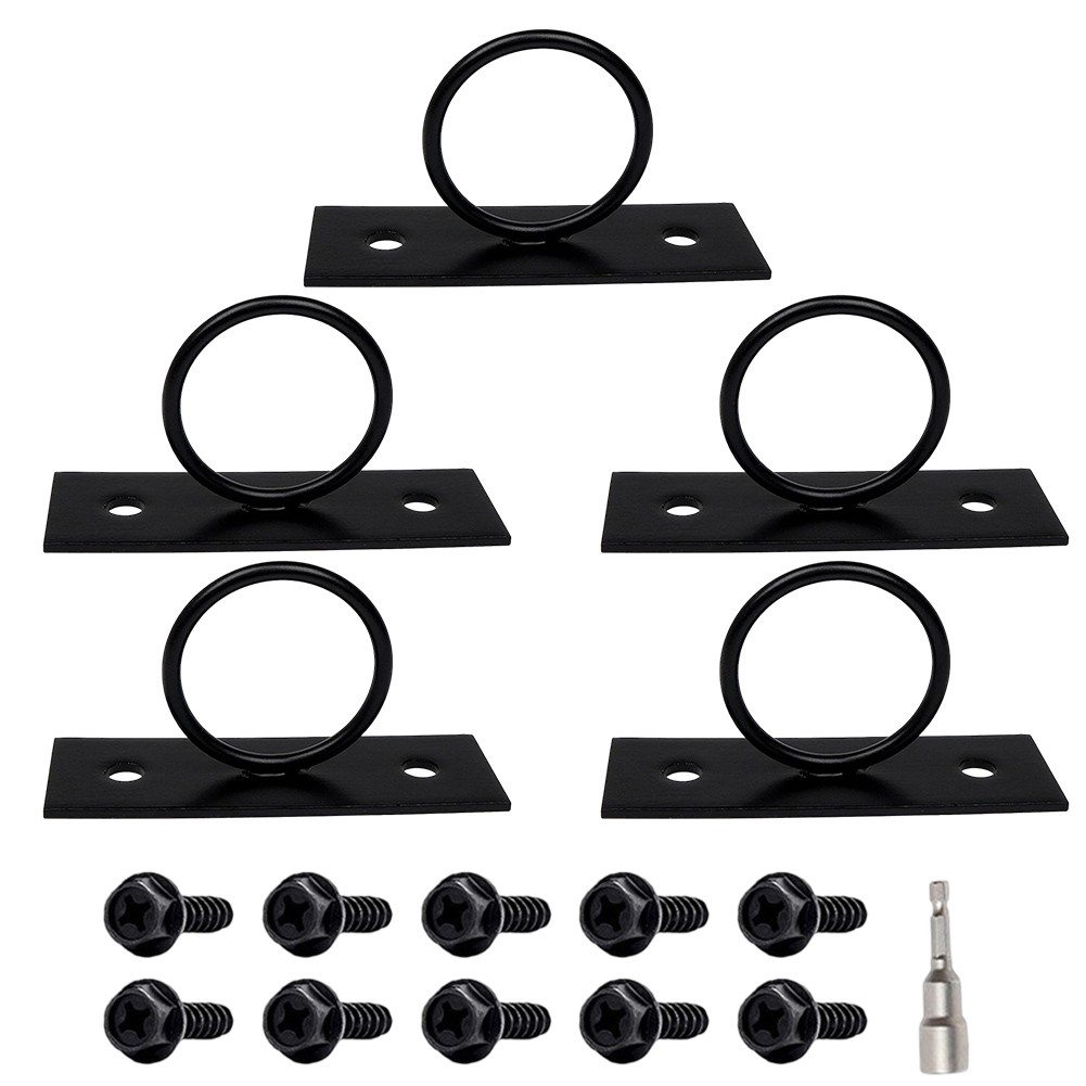 Black Rope Bracket Rope Holder 304 Stainless Steel Hassle-free Process ...