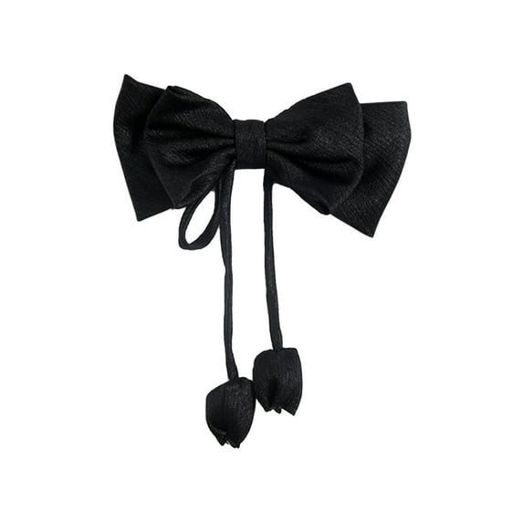 Black Rose Bow Curtain Tieback Accessory For Window Decoration Home ...