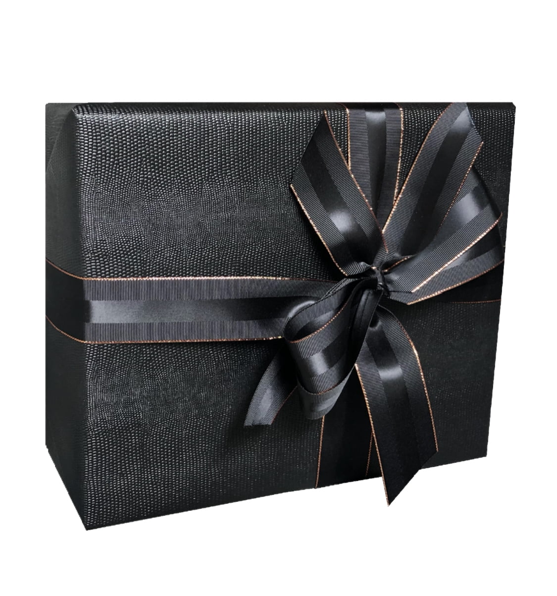 Black & Rose Gold Grosgrain Ribbon 1 1/2 inch, 30 Yards, 10 Yards Per ...