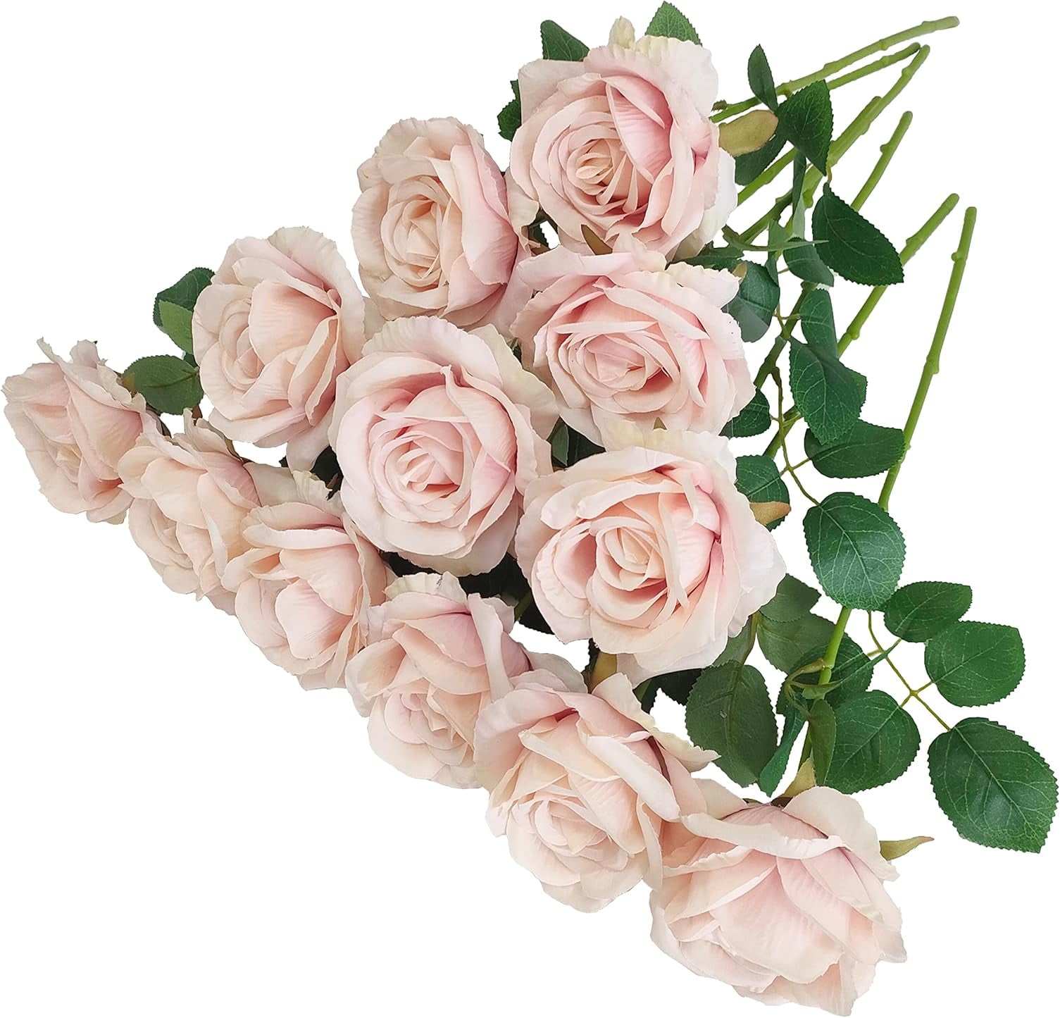 Black Roses Artificial Flowers Bulk,12 Pcs Fake Black Silk Flowers for ...