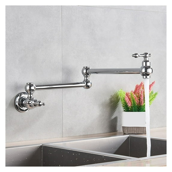 Black Rotated Kitchen Sink Cold Water Tap Faucet Solid Brass Basin Sink ...