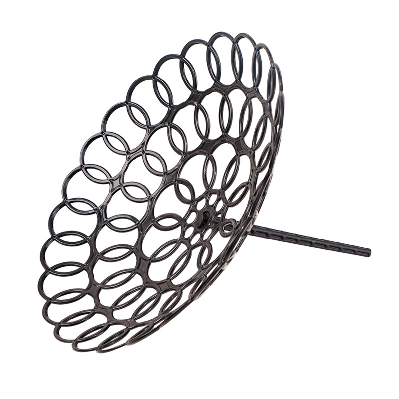 Black Round Flower Stem Holder Ikebana Vase Bracket with Non-slip Strut ...