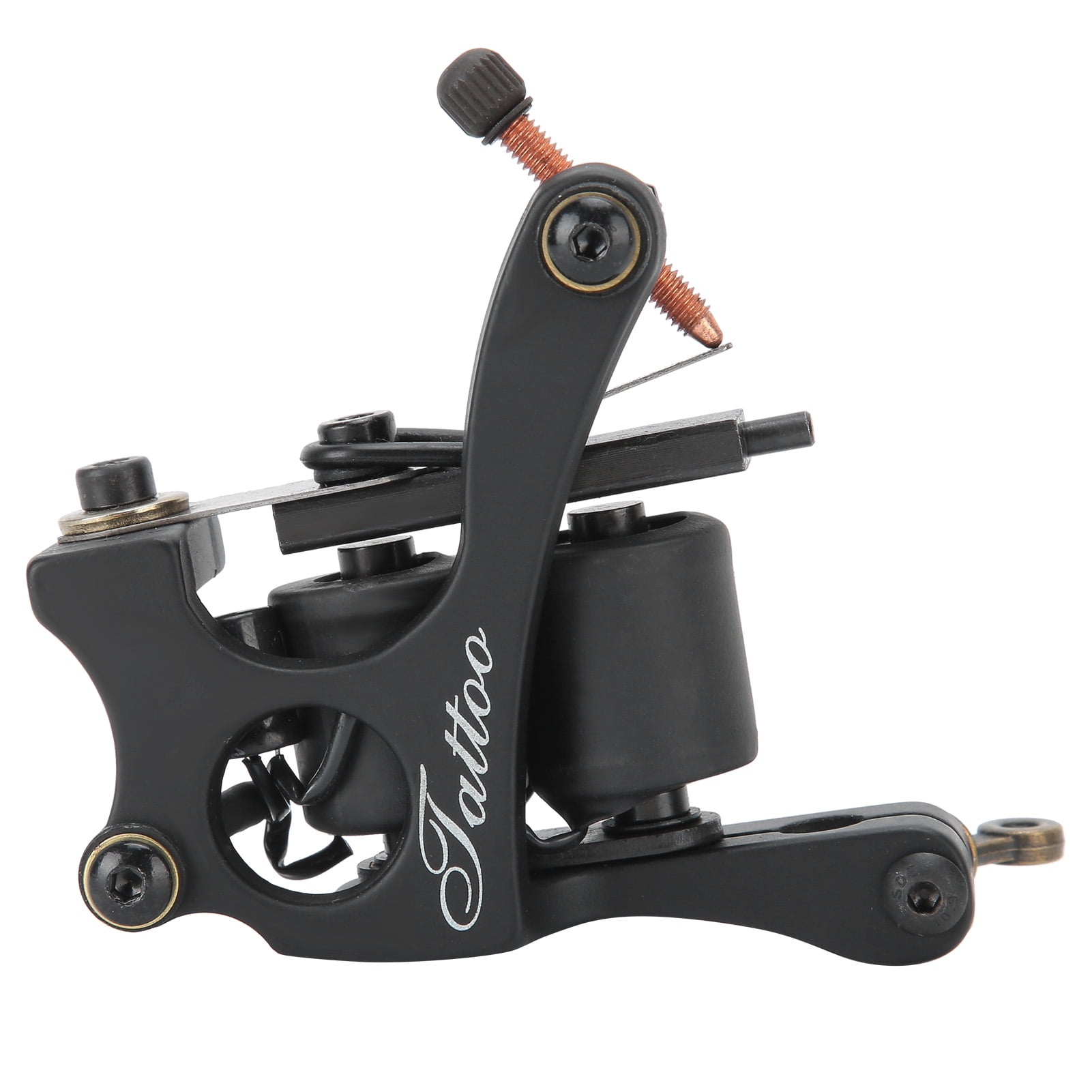 Black Round Hole Coil Tattoo Machine Liner Shader Body Art Tattoo ...