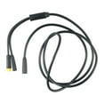 Black Rubber Cable for Bafang Motors Ebike Motor Display Extended Cable ...