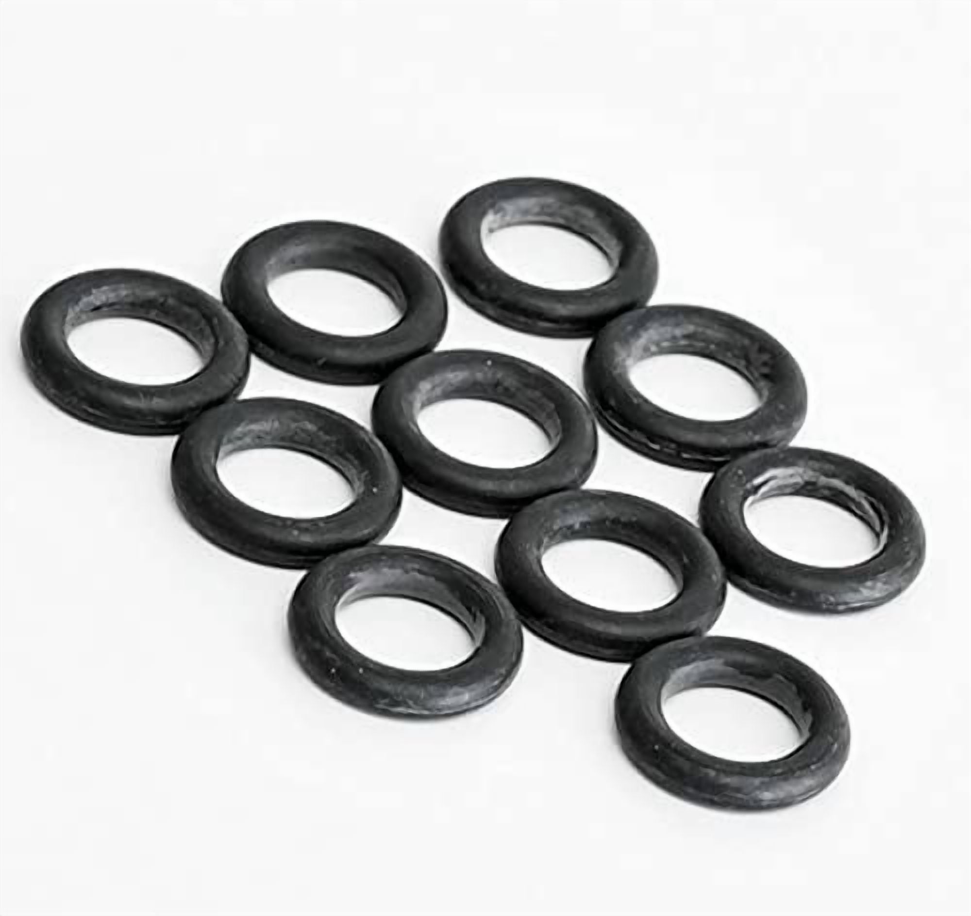Black Rubber O-Rings for HVAC Charging Hoses - Package of 10 (19037 ...