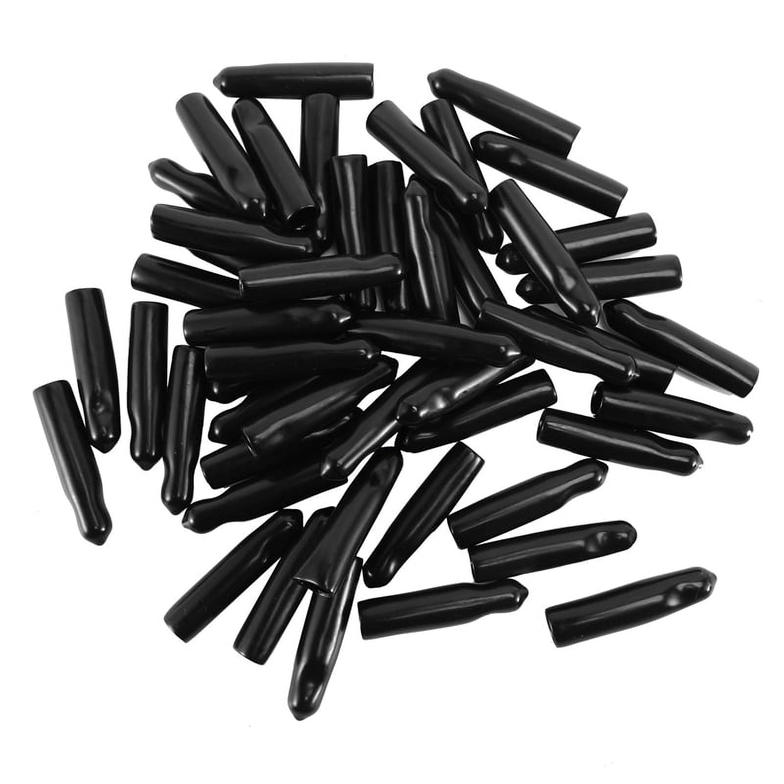 Black Rubber Pourer Cap Liquor Bottle Pourer Cover Dispenser Spout Dust ...