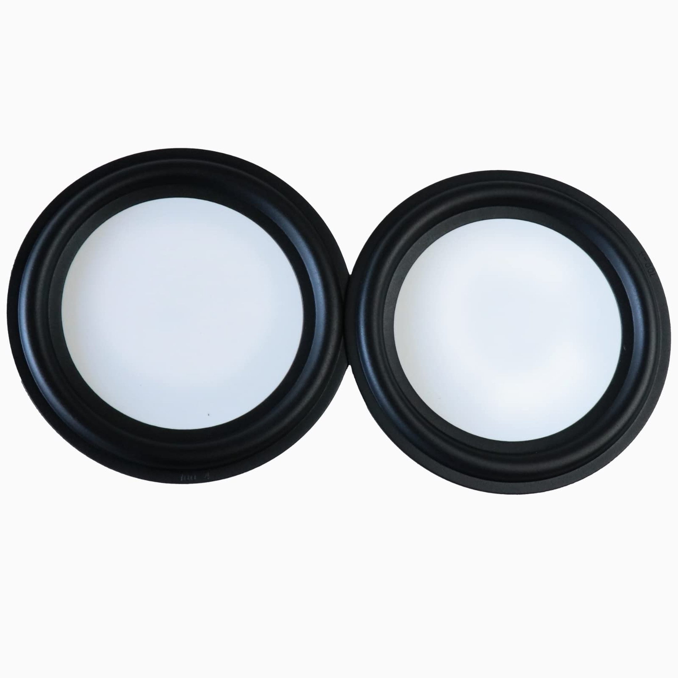 Black Rubber Speaker Edge Surround Rings for 4-Inch Speaker Repair Kit ...