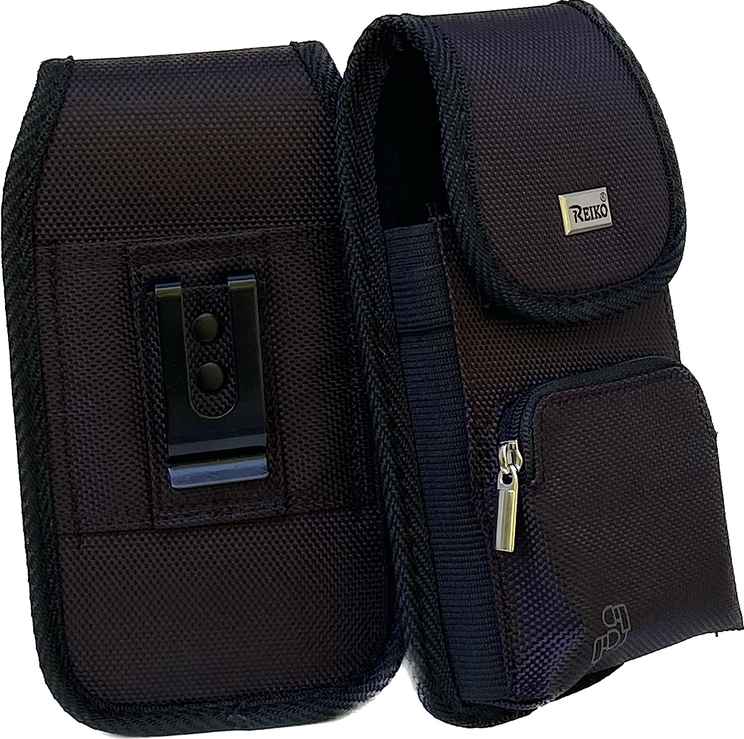 Black Rugged Case with Key FOB or Money Holder Extra Pocket is ...